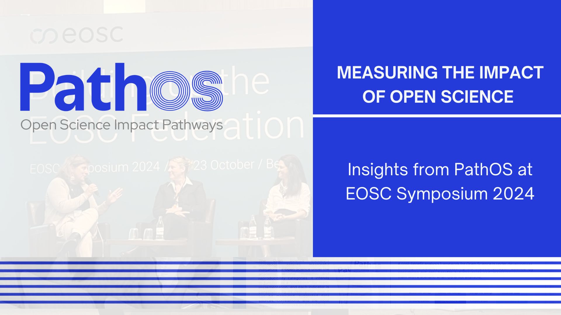 Measuring the Impact of Open Science: Insights from PathOS at EOSC ...
